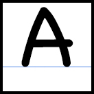 Learn the alphabet in uppercase - Bienkies