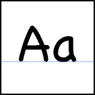Learn the alphabet in lowercase and uppercase - Bienkies