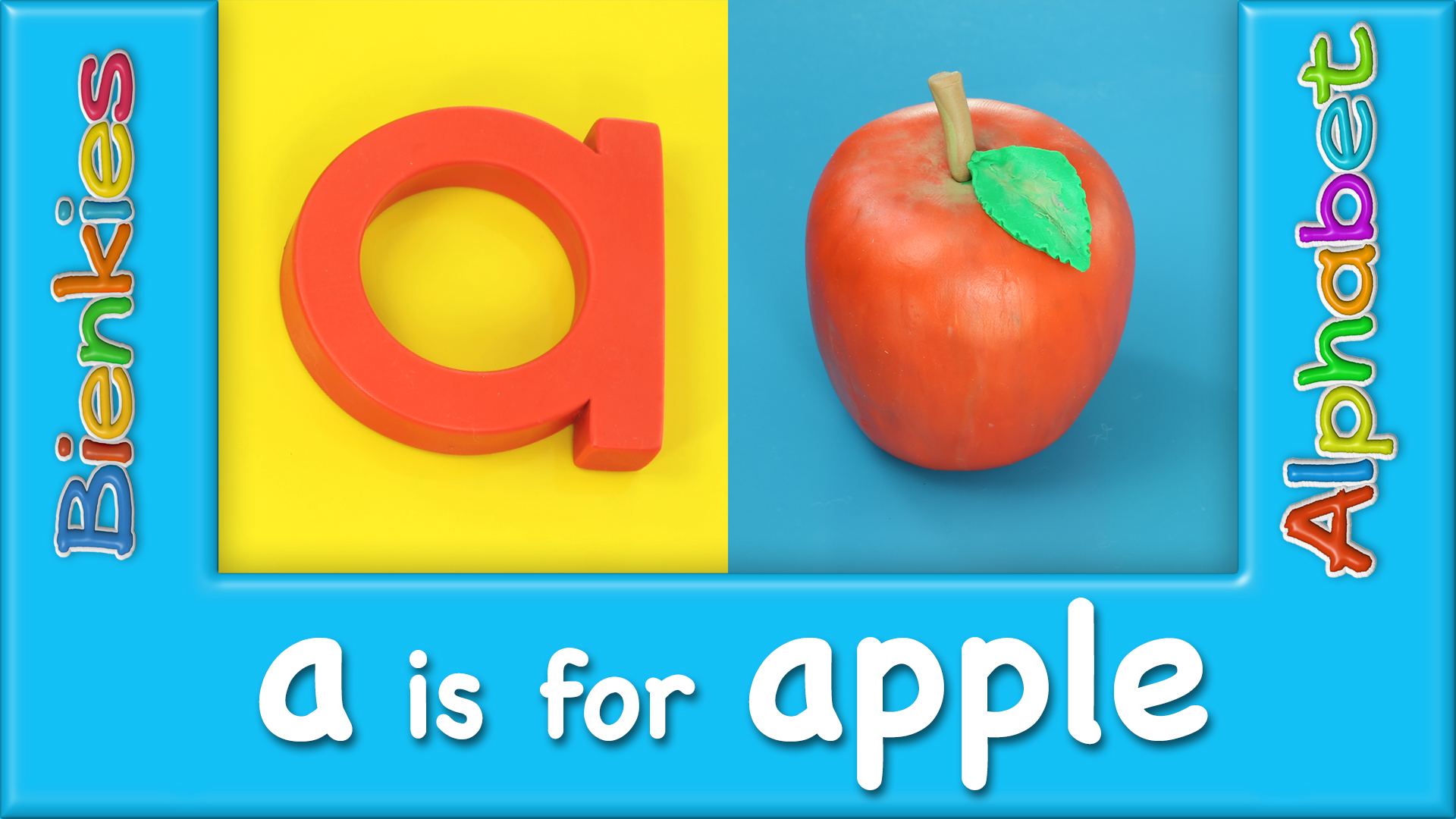 Learn the alphabet letters by playing games - Bienkies